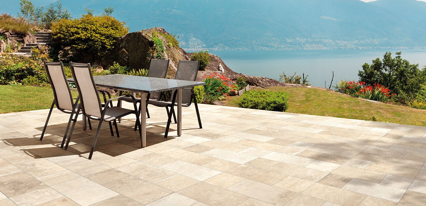 Stone effect tiles for indoor Provence | Ceramica Rondine