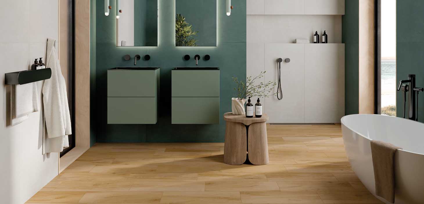 Mattonelle finto parquet in Gres effetto legno | Ceramica Rondine