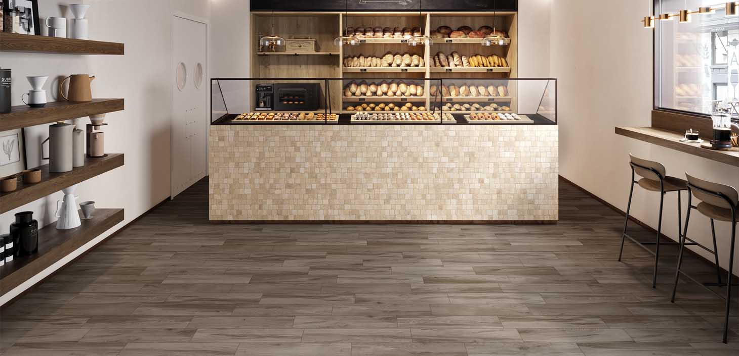 Mattonelle finto parquet in Gres effetto legno | Ceramica Rondine