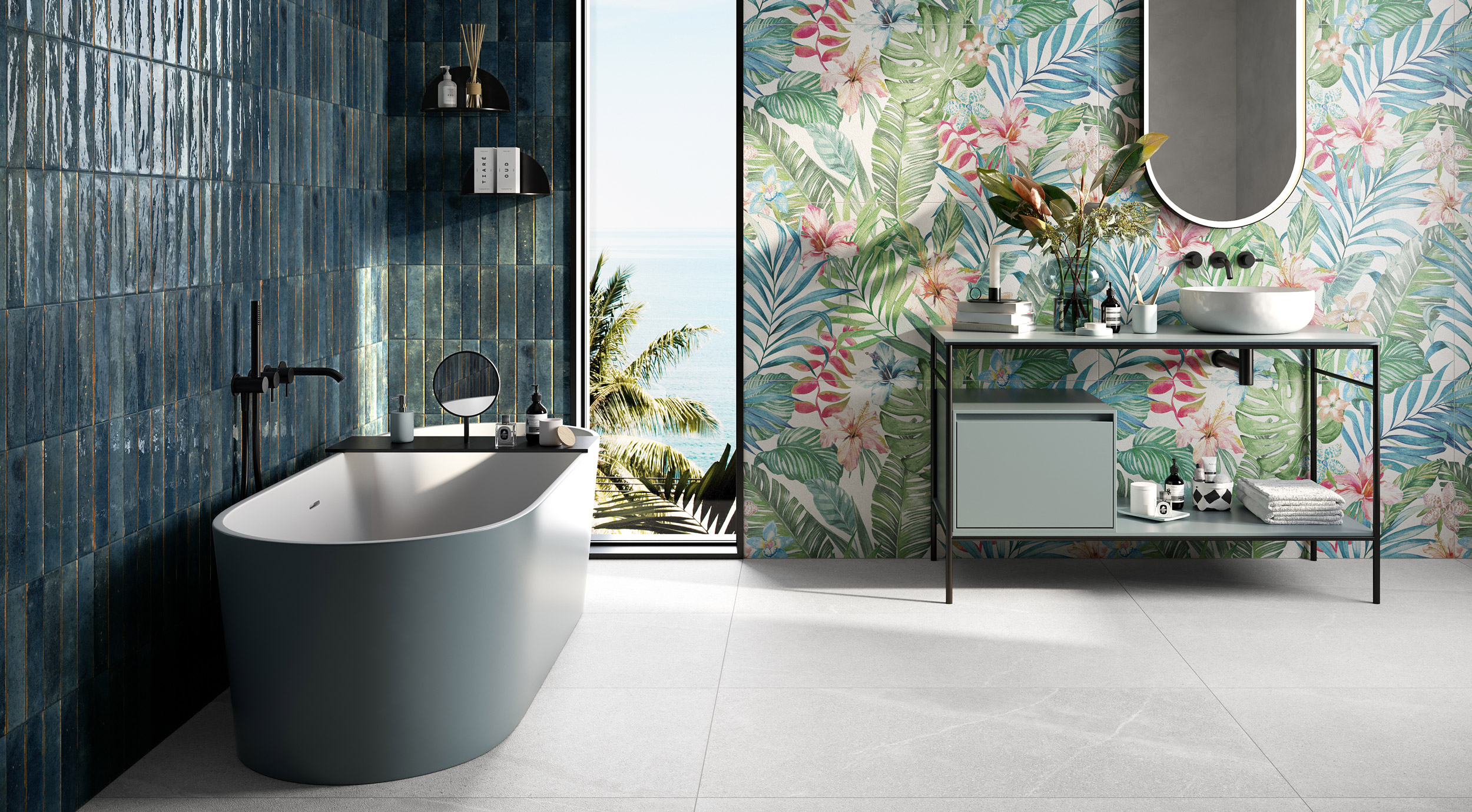 Piastrelle e pavimenti Bagno: Gres e Ceramica | Ceramica Rondine
