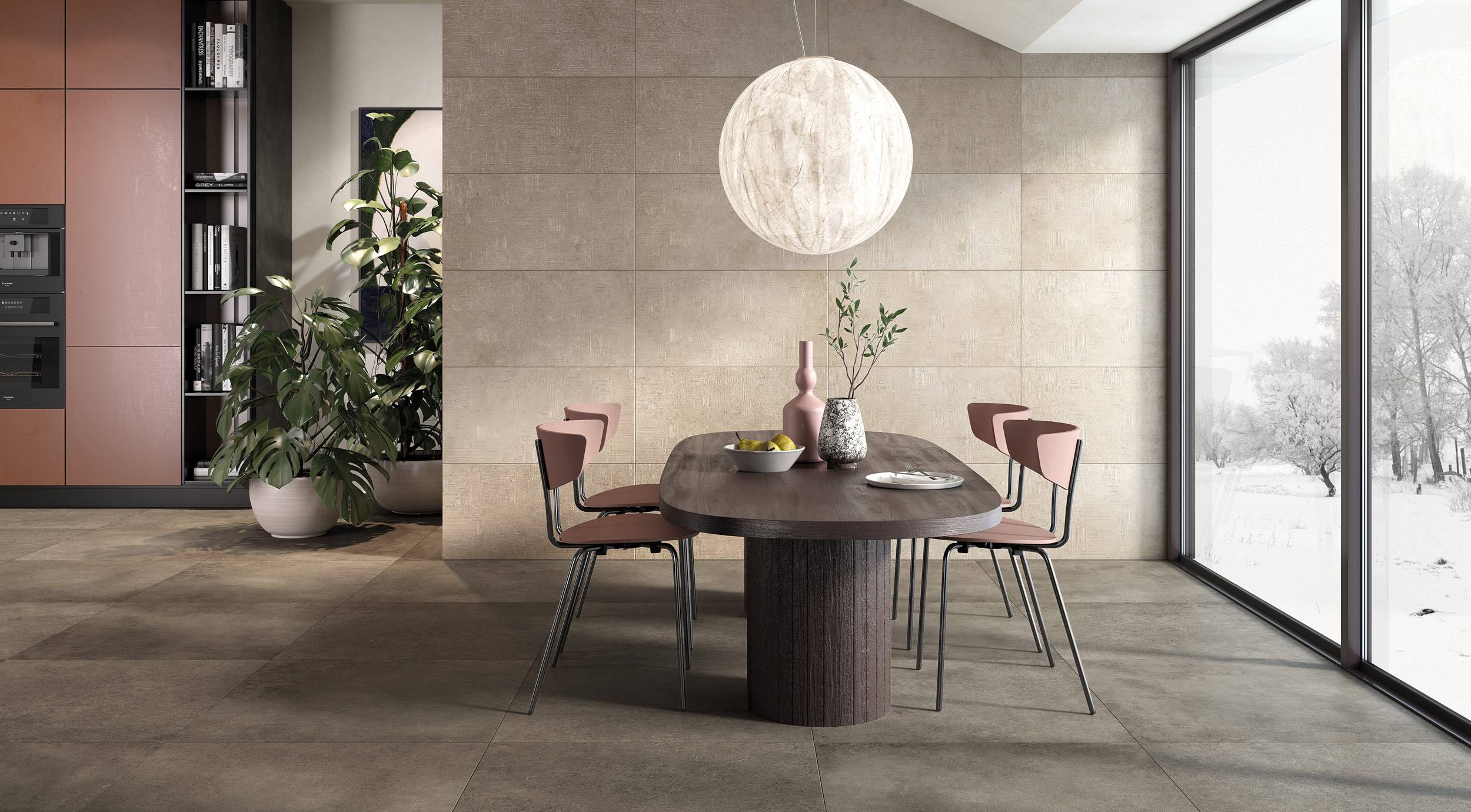 Loft cement effect porcelain stoneware tiles Loft