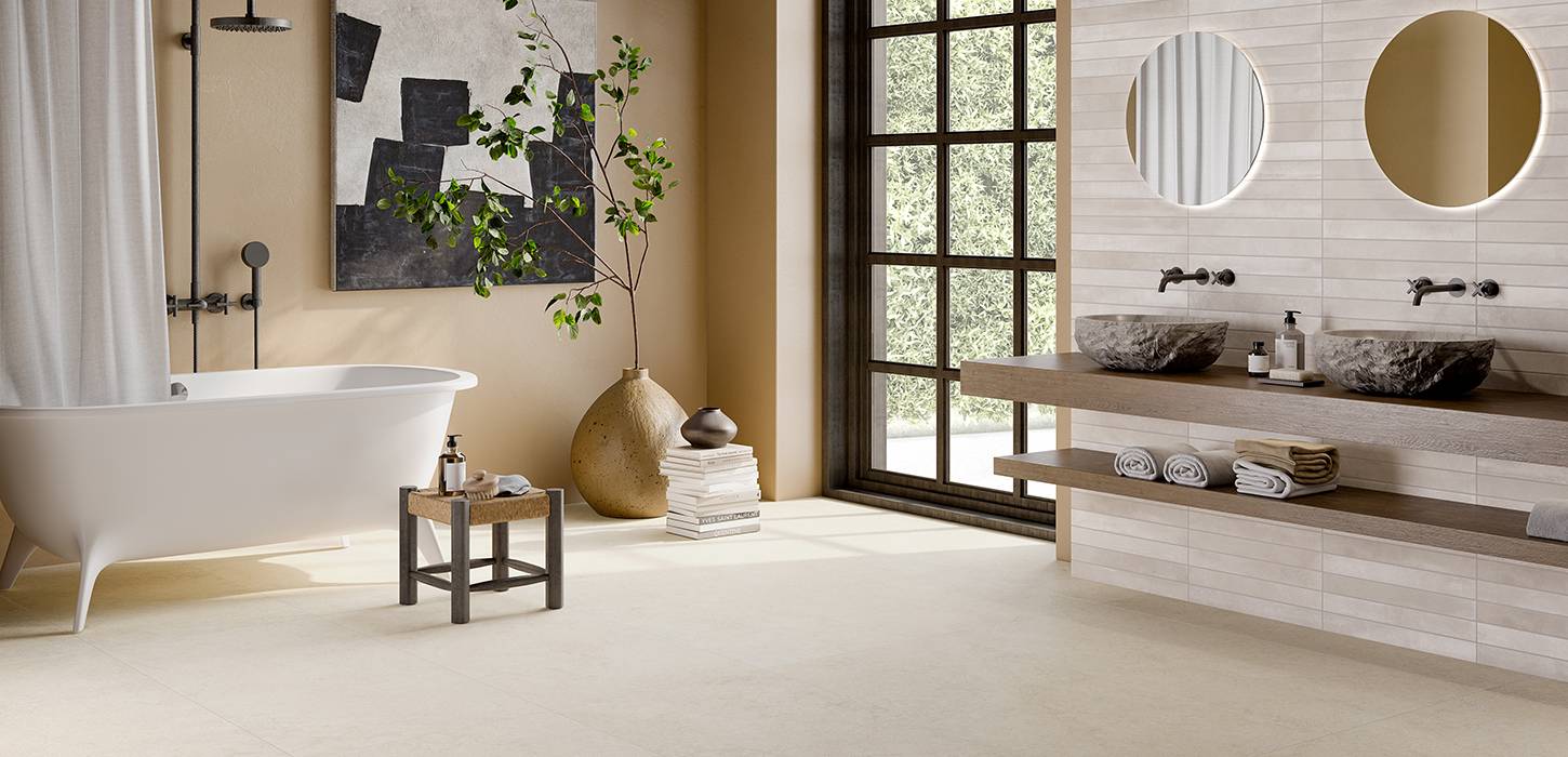 Elegant Porcelain Tiles with Classic Charm | Lutezia